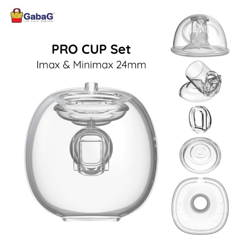 Jual POMPA ASI GABAG IMAX PRO / MINIMAX PRO CUP SET | Shopee Indonesia