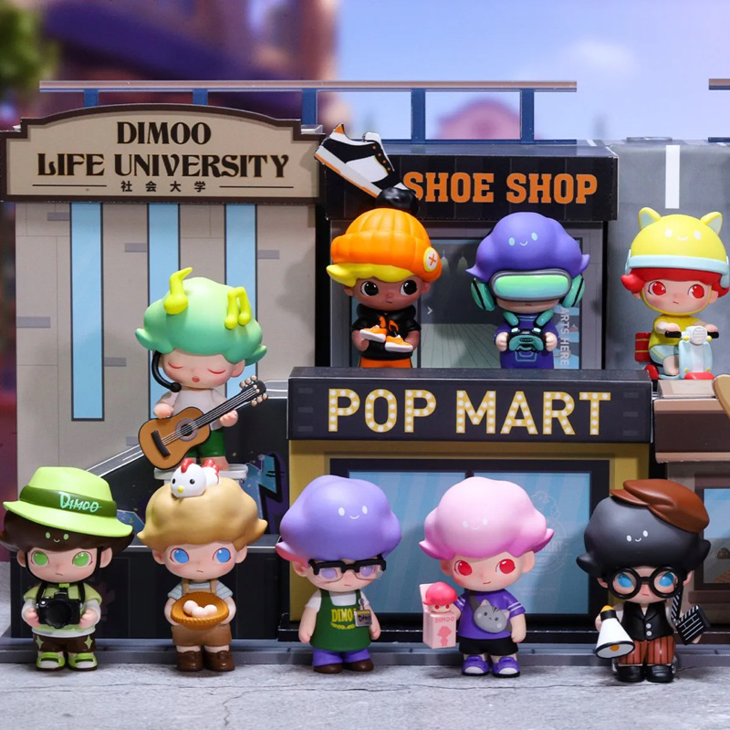 Jual POP MART Dimoo Life University Series Blind Box | Shopee Indonesia