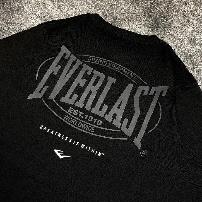 Jual T-shirt Everlast Boxing Full Tag Wos Cotton Combed 24s Kaos ...