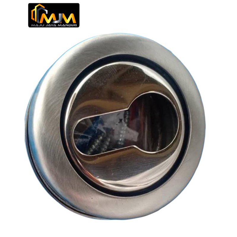 Jual Tutup Silinder Kunci Stainlees Hitam Doff Pintu Rumah Ring Penutup ...