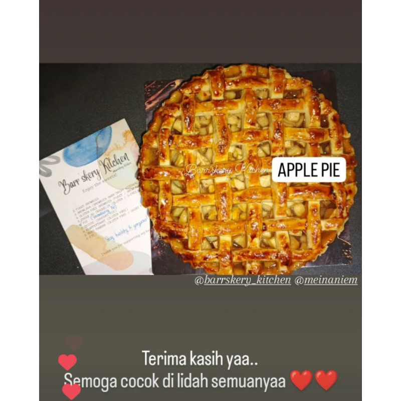 Jual Apple Pie - Pie Apel / Strawberry Pie / Blueberry Pie / Mini Pie ...