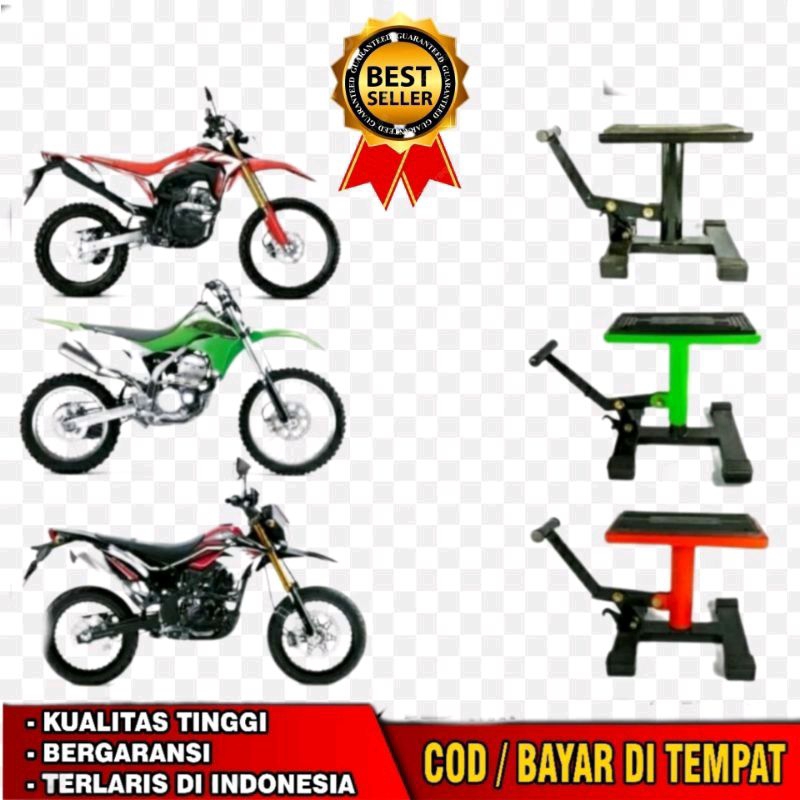 Jual Standar Paddock Motor Cross Trail Supermoto KLX CRF Universal ...