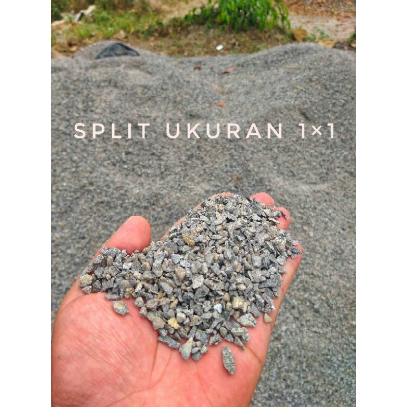 Jual batu koral split, batu taman, batu cor ukuran 1×1 melayani ...