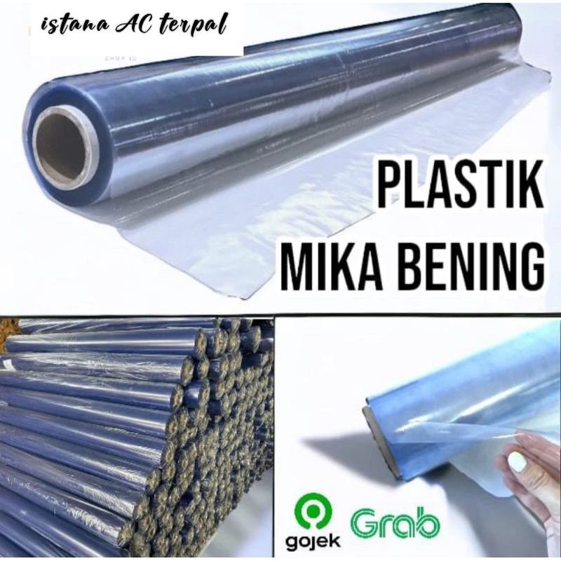Jual plastik mika pelapis taplak meja bening lentur tebel 0.30mm MIKA 0.30a | Shopee Indonesia