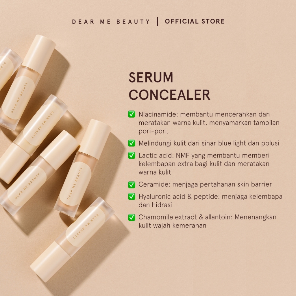 Jual DEAR ME BEAUTY Serum Concealer 3.3ml | Shopee Indonesia