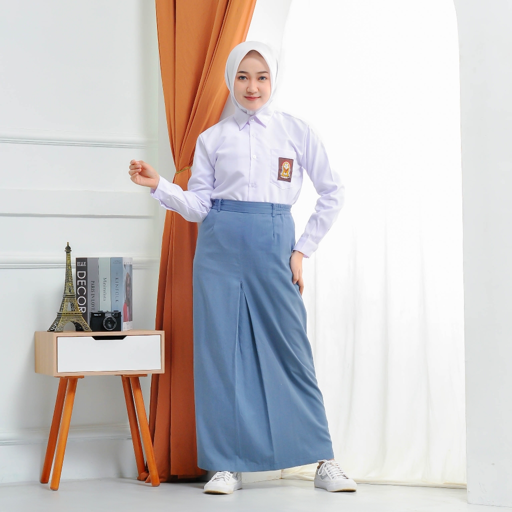 Jual Baju sma Kemeja sma Seragam sma Atasan sma osis putih lengan ...