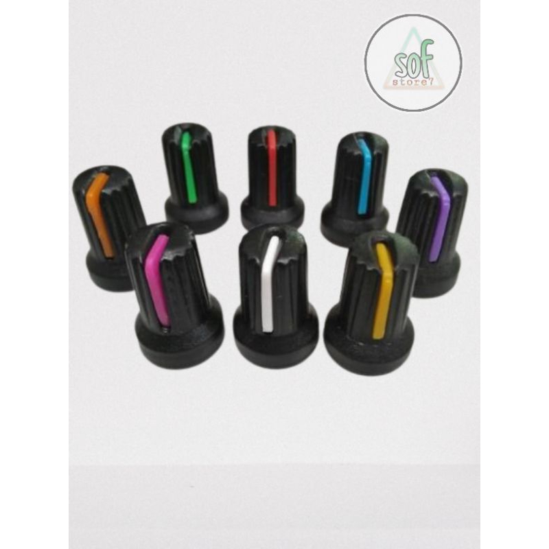 Jual Knop Potensio Warna Tutup Potensiometer Putar Knob Volume | Shopee Indonesia