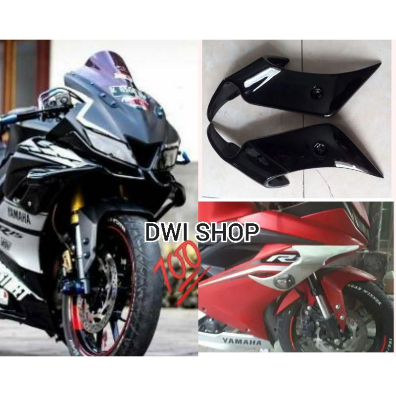 Jual Aero winglet Fairing Yamaha R15 V3 vva | Shopee Indonesia