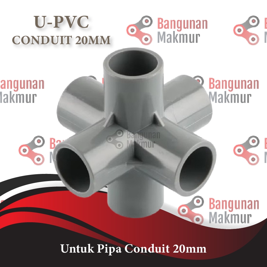 Jual 6 Way Sambungan Pipa PVC 20mm | Shopee Indonesia