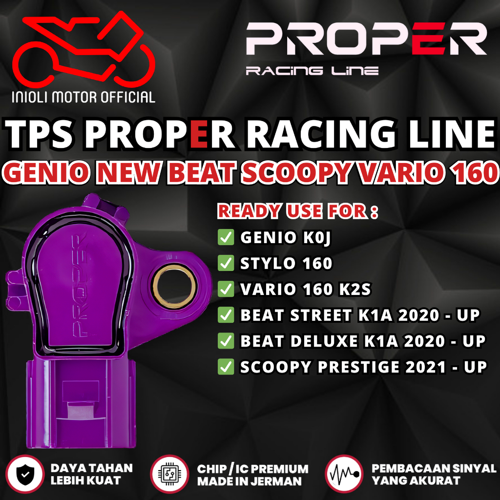Jual SENSOR TPS PROPER RACING LINE STYLO VARIO 160 GENIO BEAT DELUXE ...