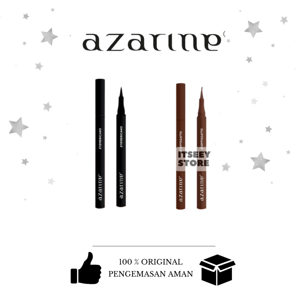 Jual Azarine Oh! So Fine Liner Eyeliner Waterproof Anti Air Cepat ...