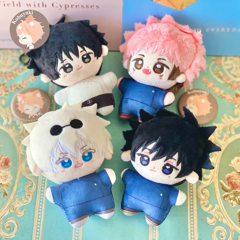 Jual [Ready] 10cm plushie Jujutsu kaisen keychain plush doll jjk boneka ...