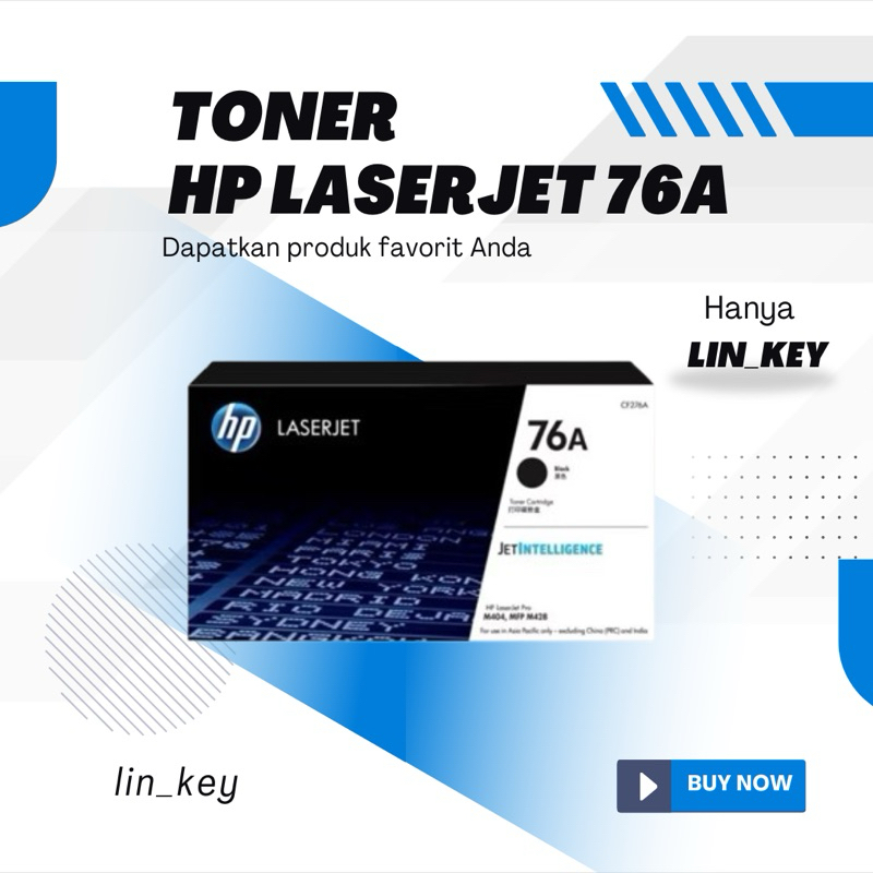 Jual Toner Hp Laserjet 76a CF276A Original - HP Laserjet pro M404DW ...