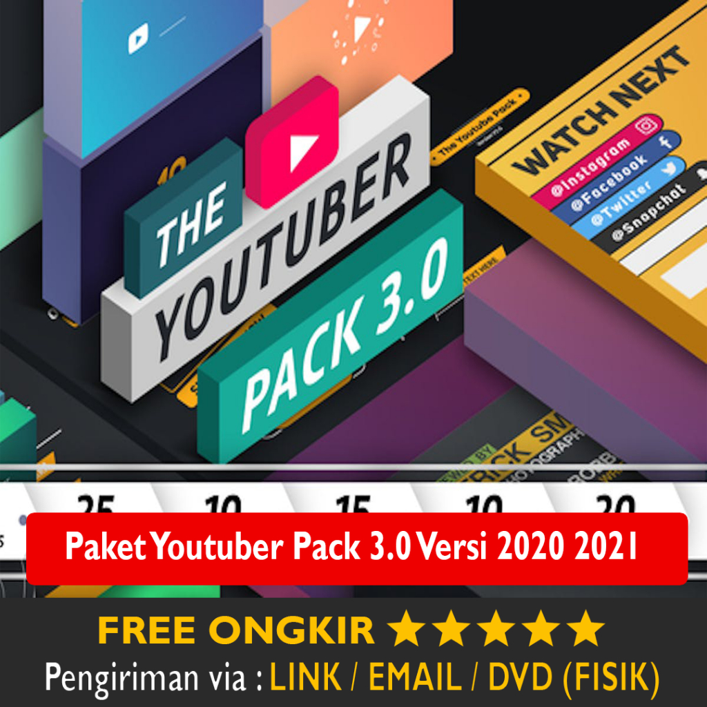 Jual Paket Youtuber Pack 3.0 Versi 2020 2021 Kebutuhan Para Youtube ...