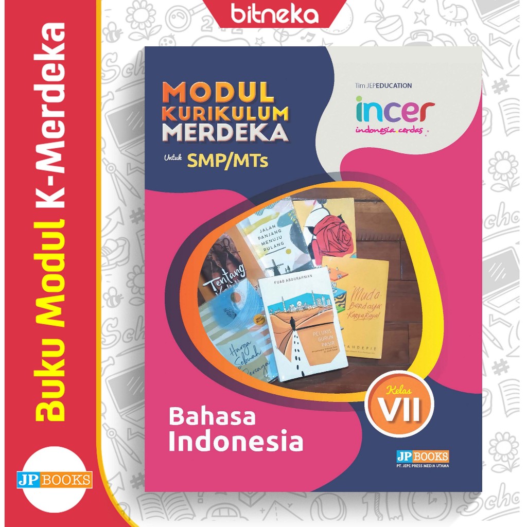 Jual Buku Modul Soal Bahasa Indonesia SMP/MTs Kelas 7 Incer K-Merdeka Kurmer | Shopee Indonesia
