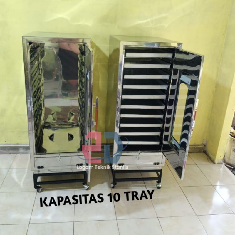 Jual oven pengering 10 tray untuk daun daun cengkeh pelet ranginang dll ...