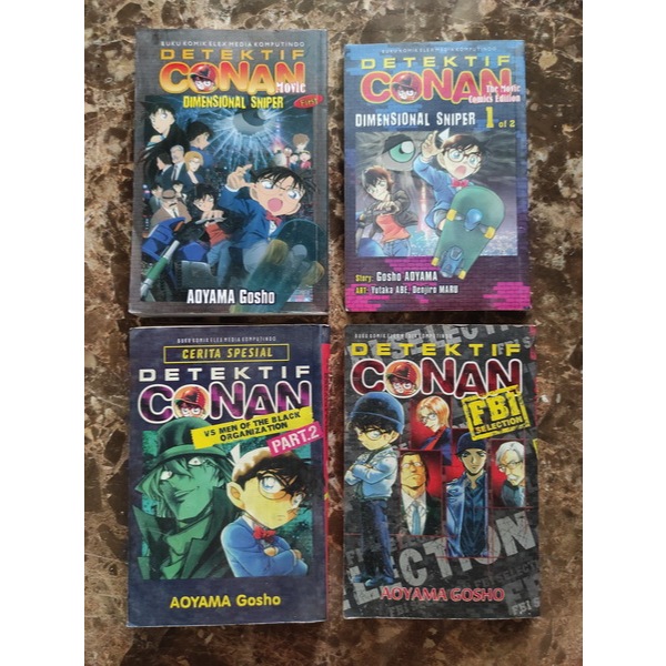 Jual Komik Detektif Conan - Conan FBI Selection, Conan Vs Man of the ...