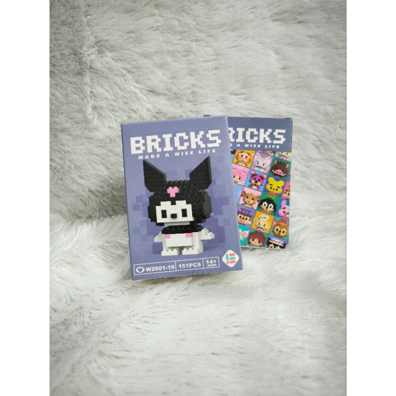 Jual Bricks cinnamorol/lego kuromi/bricks/diy bricks/diy nano blocks ...