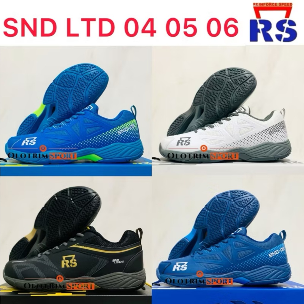 Jual Sepatu Badminton RS SND LTD 04 05 06 Limited Edition Original ...