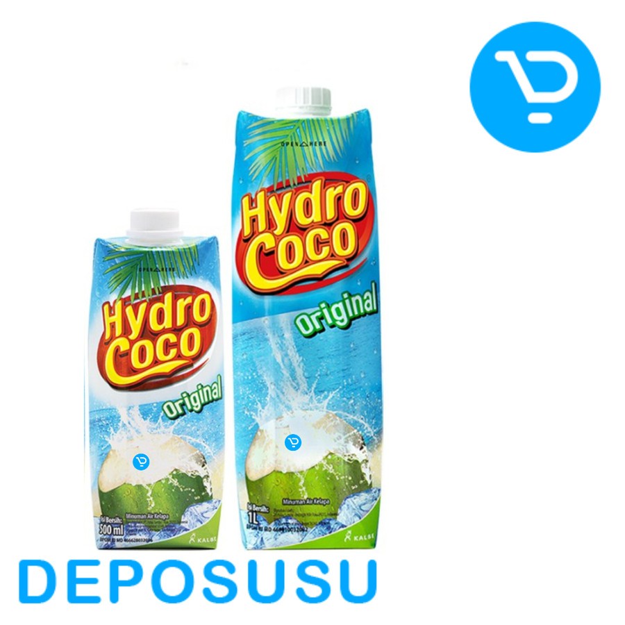 Jual Hydro Coco Minuman Air Kelapa Asli 1L | Shopee Indonesia