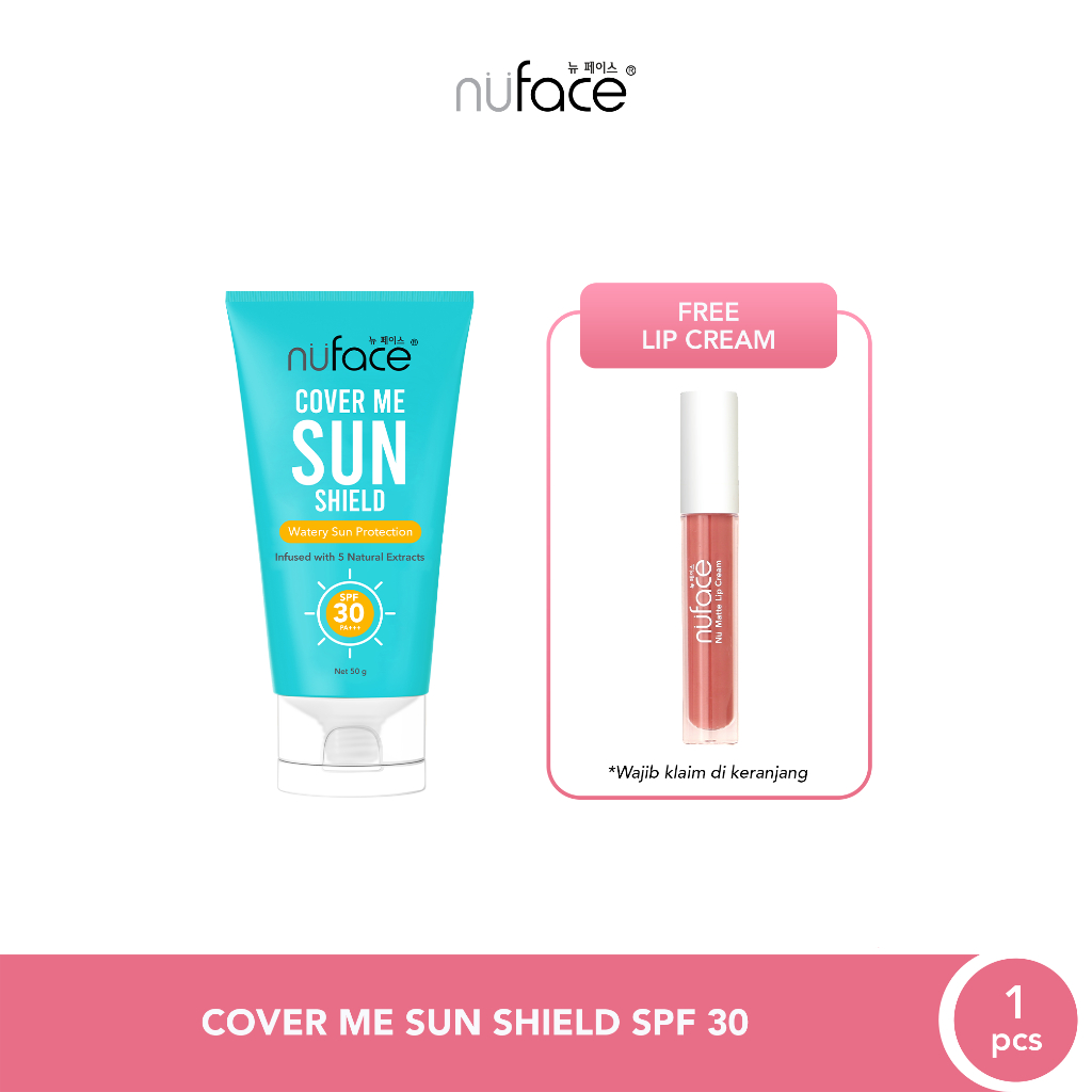 Jual Nuface Sunscreen Cover Me Sun Shield SPF 30 PA+++ | Shopee Indonesia