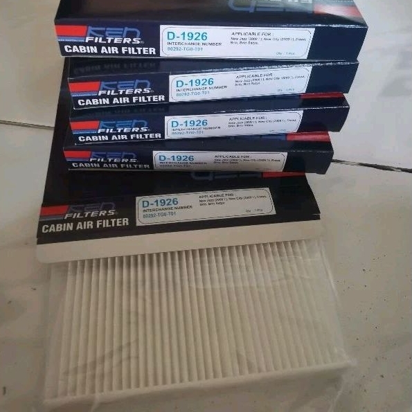 Jual Saringan ac cabin KEN Filter ORIGINAL D1926 Honda Jazz GE8 GK5 ...