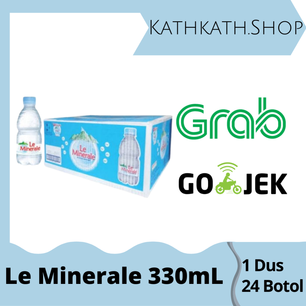 Jual Le Minerale Botol 330ml Dus isi 24 botol | Shopee Indonesia