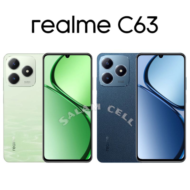 Jual Realme C63 NFC Ram8GB+8GB|128GB 45W Fast Charge Air Gestures ...