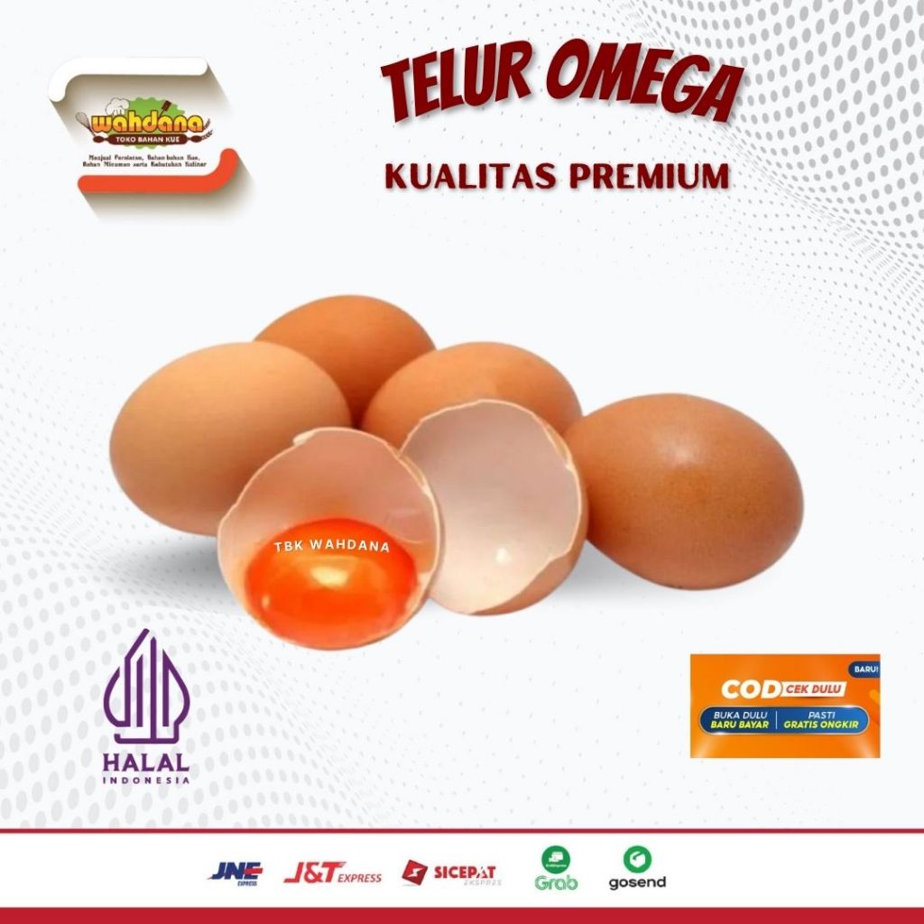 Jual Telur Omega Kualitas Premium 1Kg | Shopee Indonesia