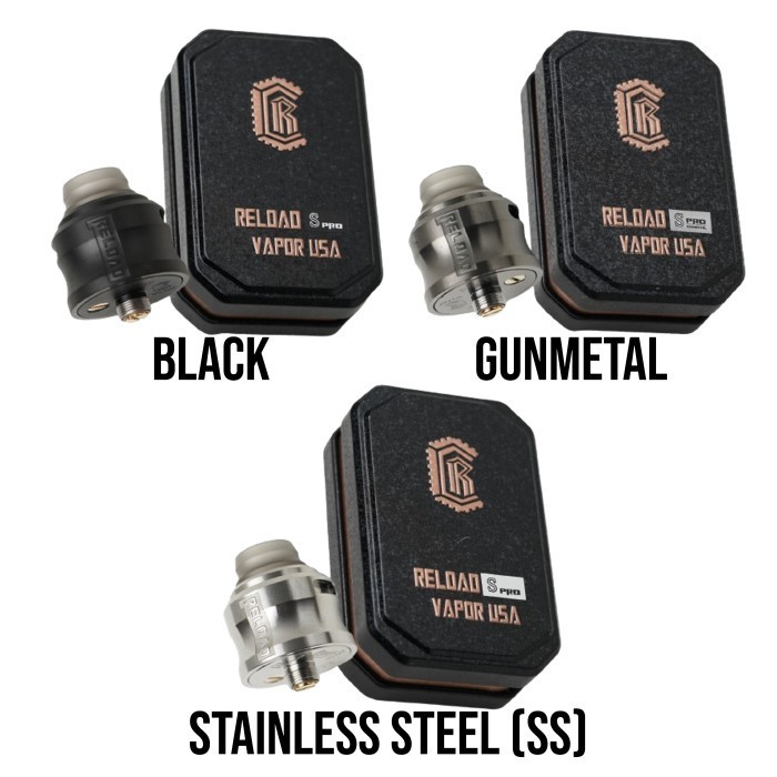 Jual RDA Reload S PRO USA 25MM Single Coil 100% Authentic | Shopee ...