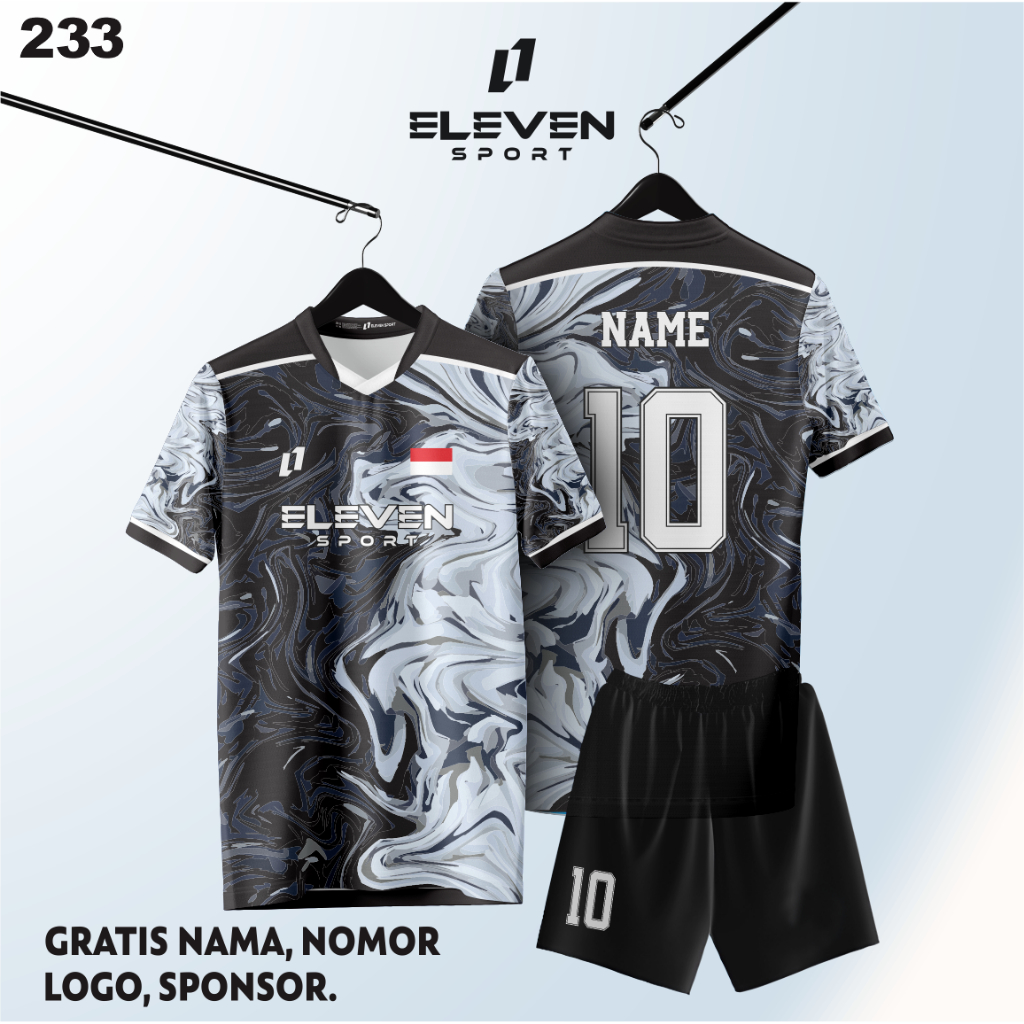 Jual Jersey Futsal / Bola Custom Full Printing Bisa Satuan 233 | Shopee ...