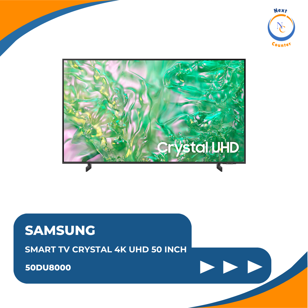 Jual SAMSUNG SMART TV CRYSTAL UHD 4K 50 INCH 50DU8000 | Shopee Indonesia