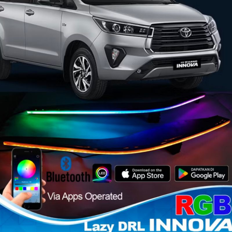 Jual Lazy DRL RGB Innova | Frame Alis DRL Lazy For Innova Reborn ...