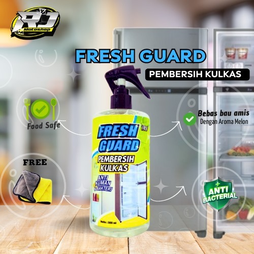 Jual Fresh Guard Pembersih Kulkas 500ml Free microfieber | Shopee Indonesia