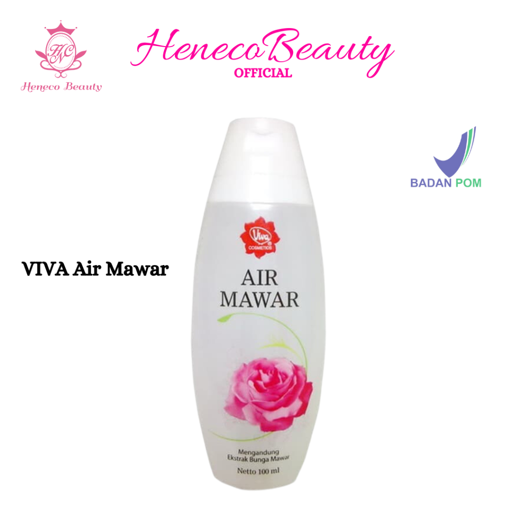 Jual VIVA Cosmetics Air Mawar 100ml - 200ml | Shopee Indonesia
