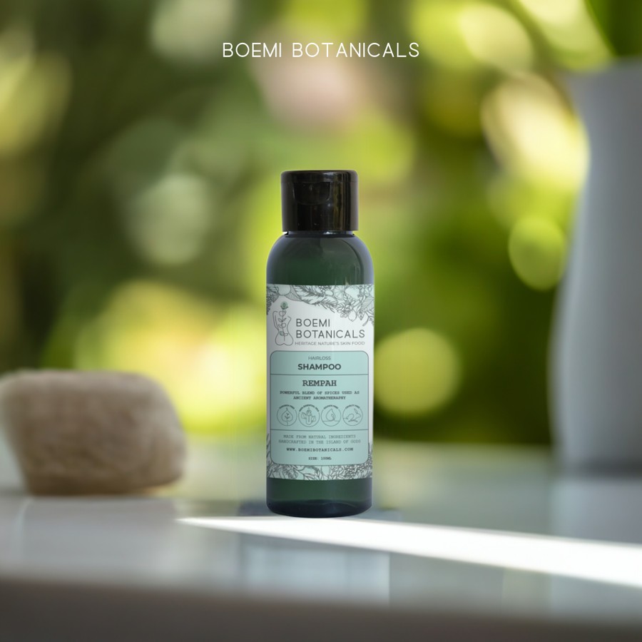 Jual BOEMI Botanicals Repair & Strengthening Natural Shampoo Rempah ...