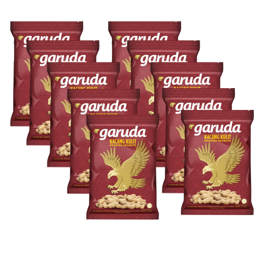 Jual Kacang Kulit Garuda Suuk ( 1 Gantung isi 10 Bungkus ) | Shopee ...
