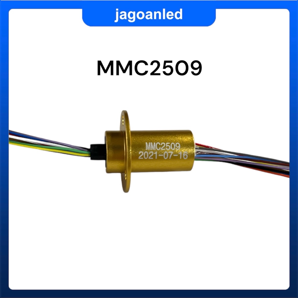 Jual Rotating Cable Small Slip Ring with Flange 12.5mm 12 Wire 2A ...