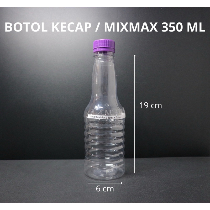 Jual Botol Plastik Kecap / MIXMAX 350 ML (LN) | Shopee Indonesia
