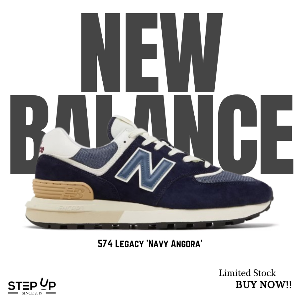 Jual Sepatu New Balance 574 Legacy Navy Angora U574LGBB BNIB 100% ...