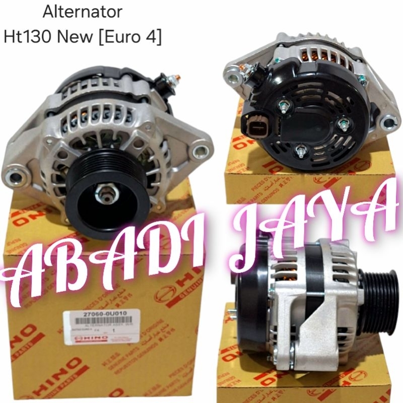 Jual ALTERNATOR AMPERE HINO DUTRO XPOWER EURO 4 NO4C 27060-0U010 ...
