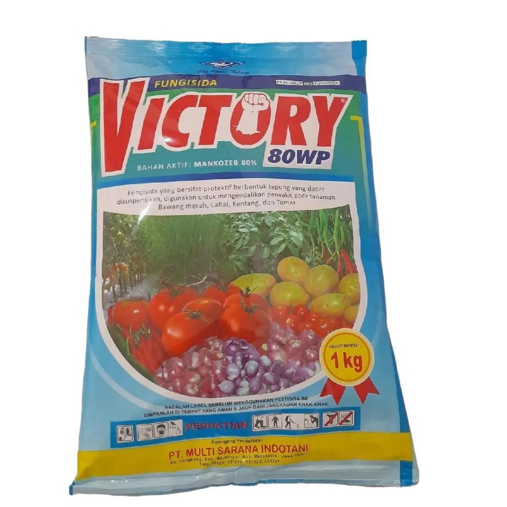 Jual Fungisida VICTORY 80WP Kemasan 1Kg Untuk Mengatasi Jamur Pada ...