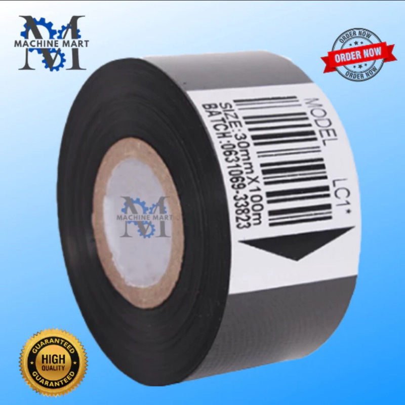 Jual Ribbon Tape 30 x 100 mm LC1* Tinta Foil Pita Mesin Coding Expired Date | Shopee Indonesia