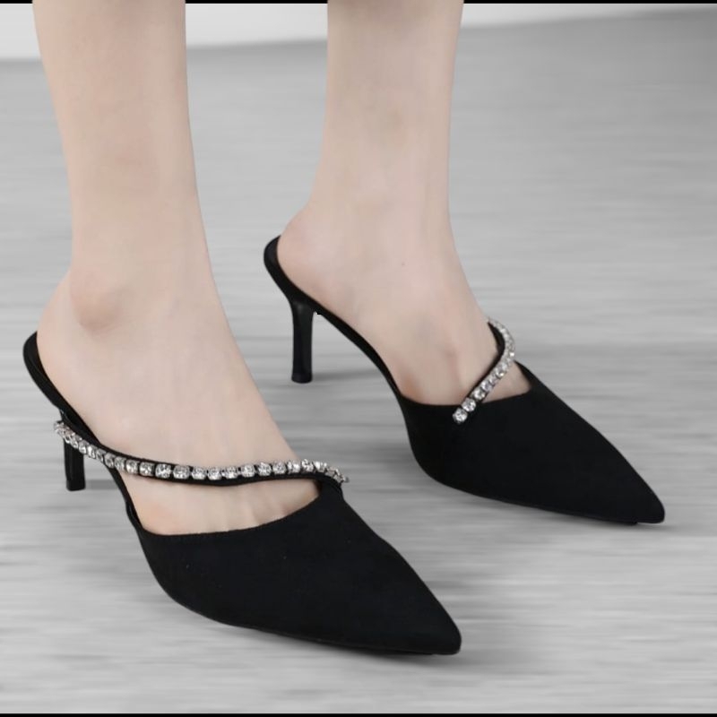 Jual Series UB 04 Sandal Wanita High Heels Pesta Hak Lancip Stiletto 7 ...