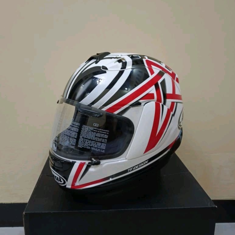 Jual HELM FULL FACE NAKANO STAR RX7 RR5 |ARAI CLONE 1:1 | HELM IMPORT ...