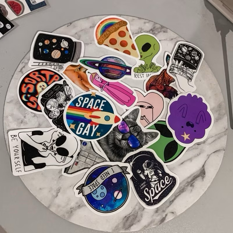 Jual Space Sticker Pack A5 (19pcs) | Shopee Indonesia