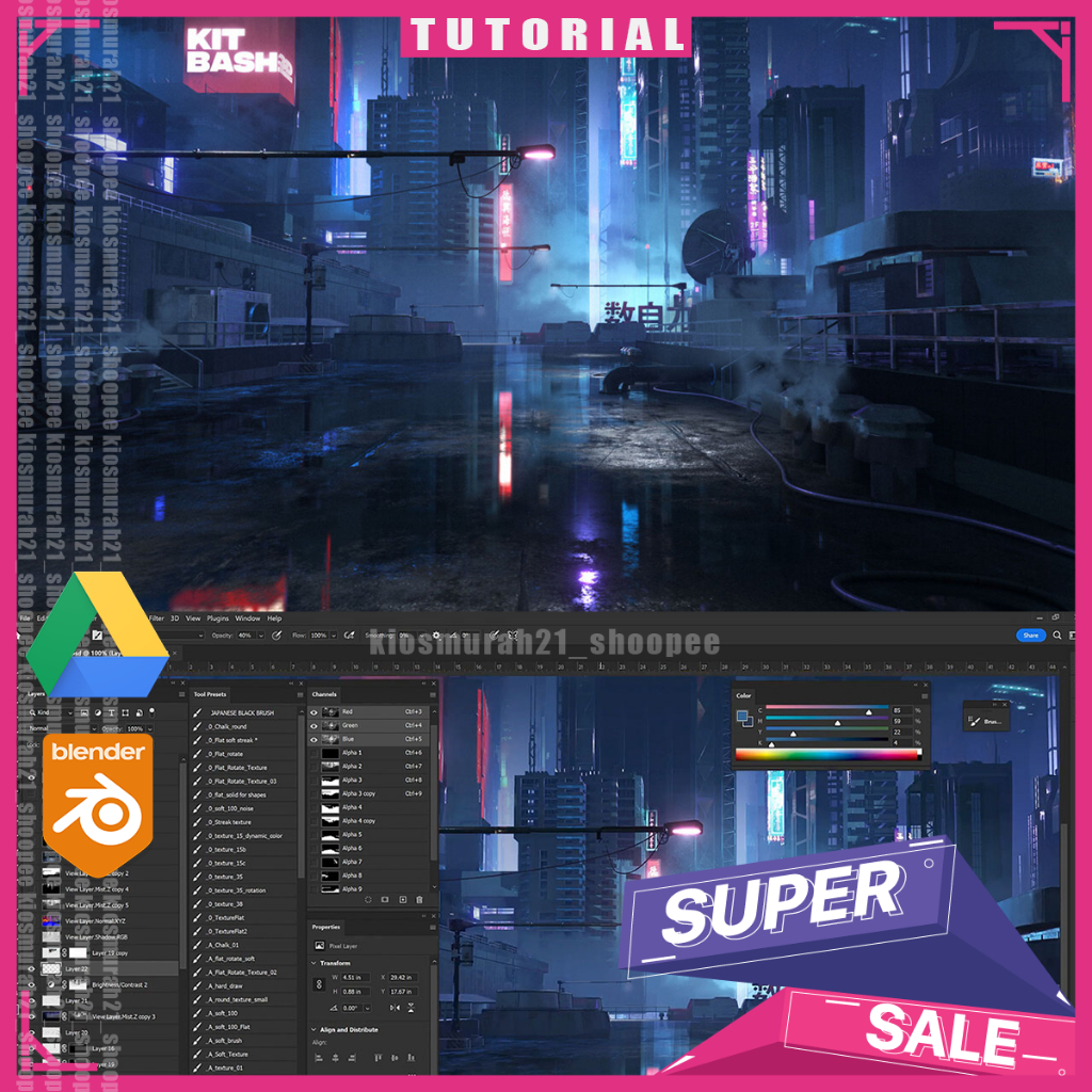 Jual The Gnomon Workshop - Designing Animation Backgrounds using ...