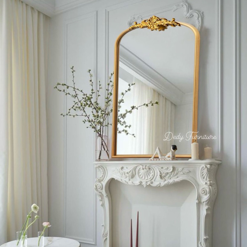 Jual Cermin dinding standing mirror wall mirror vintage mirror ...