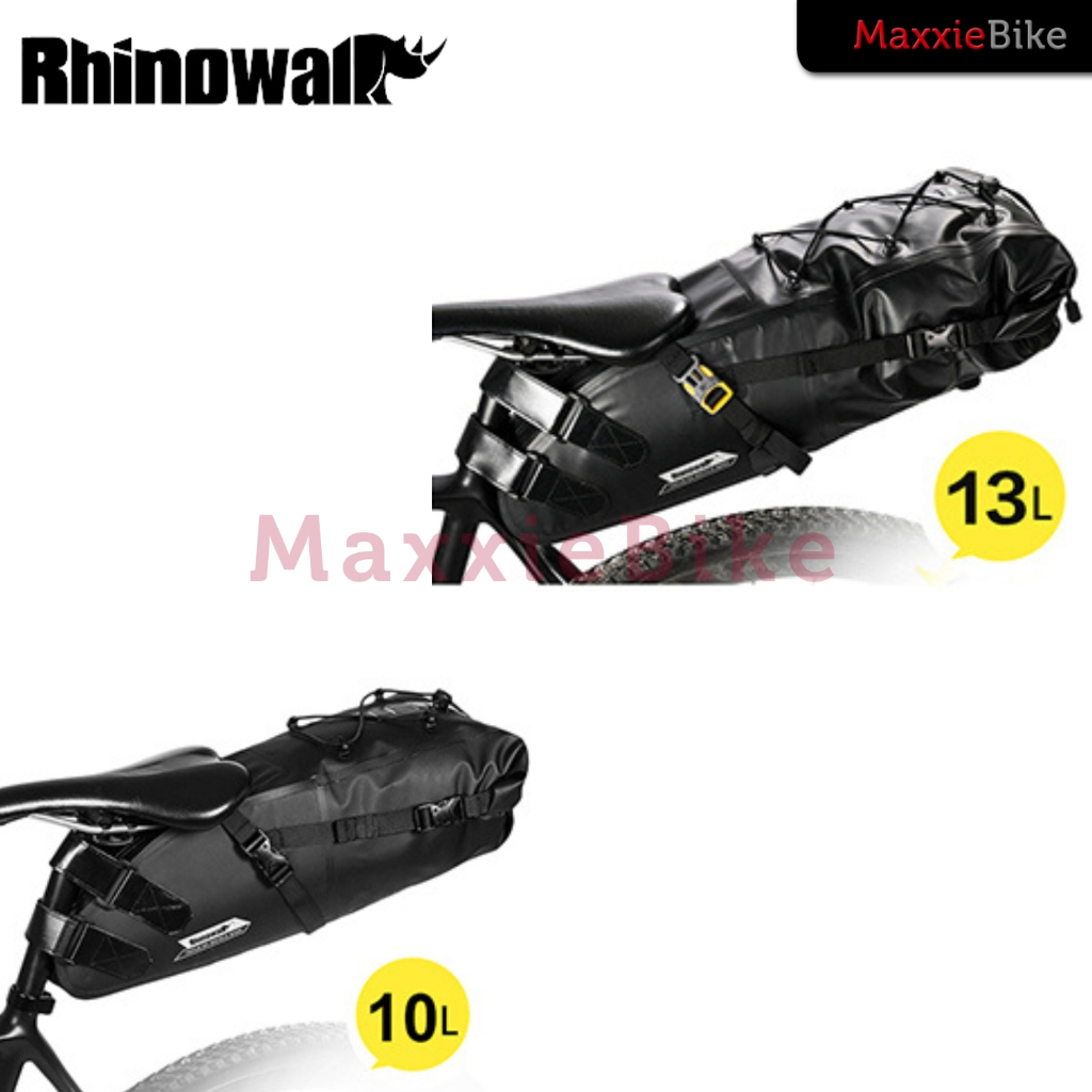 Jual RHINOWALK RK19511 RK19513 Tas Sadel Sepeda Bike Saddle Bag Waterproof Ukuran 10L 13L ...
