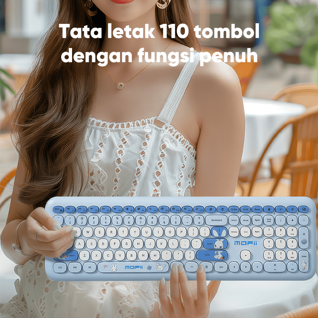 Jual MOFii Keyboard Mouse Set 2.4G Wireless 666 Pro | Shopee Indonesia